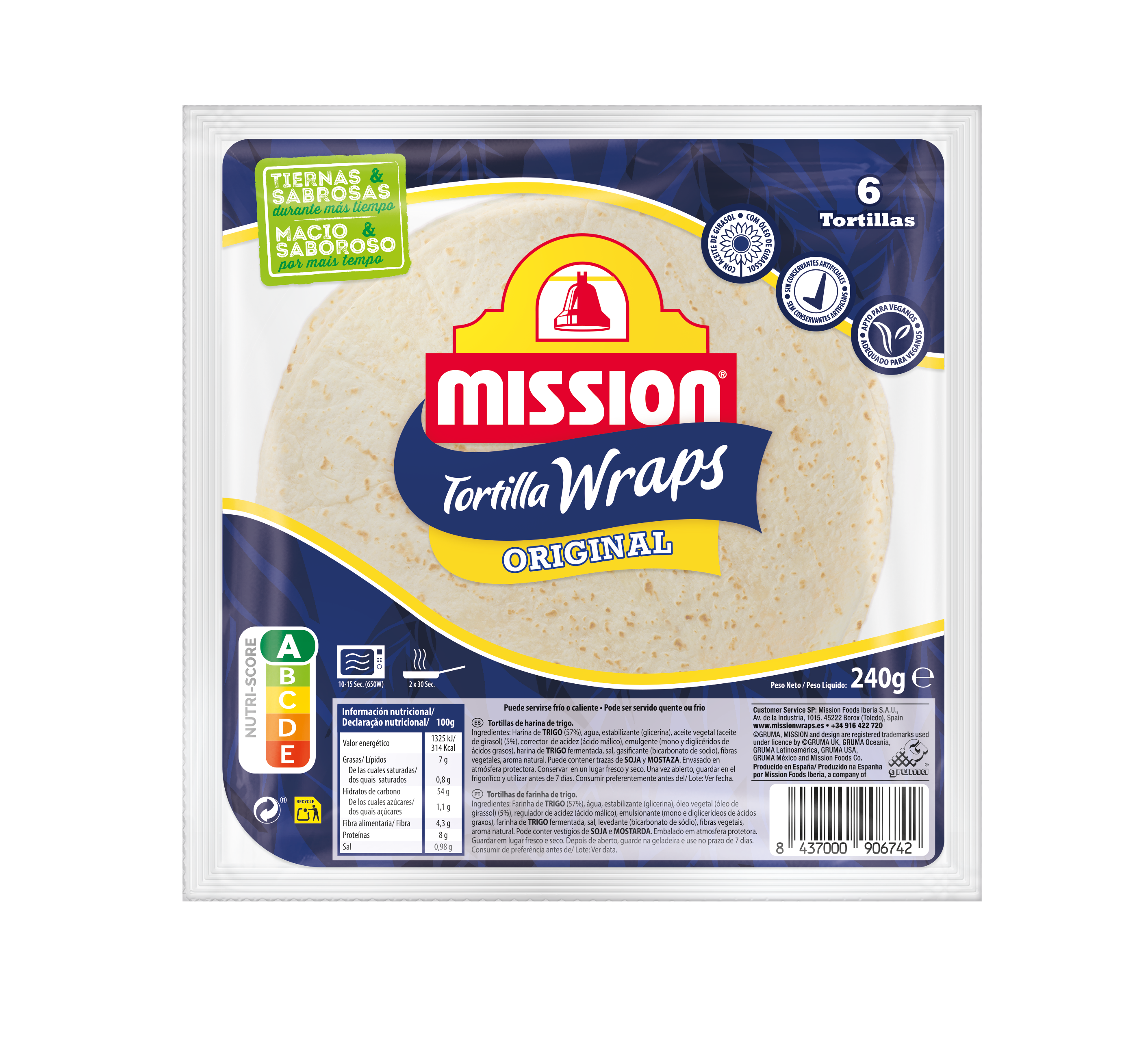 Productos - Mission Wraps España
